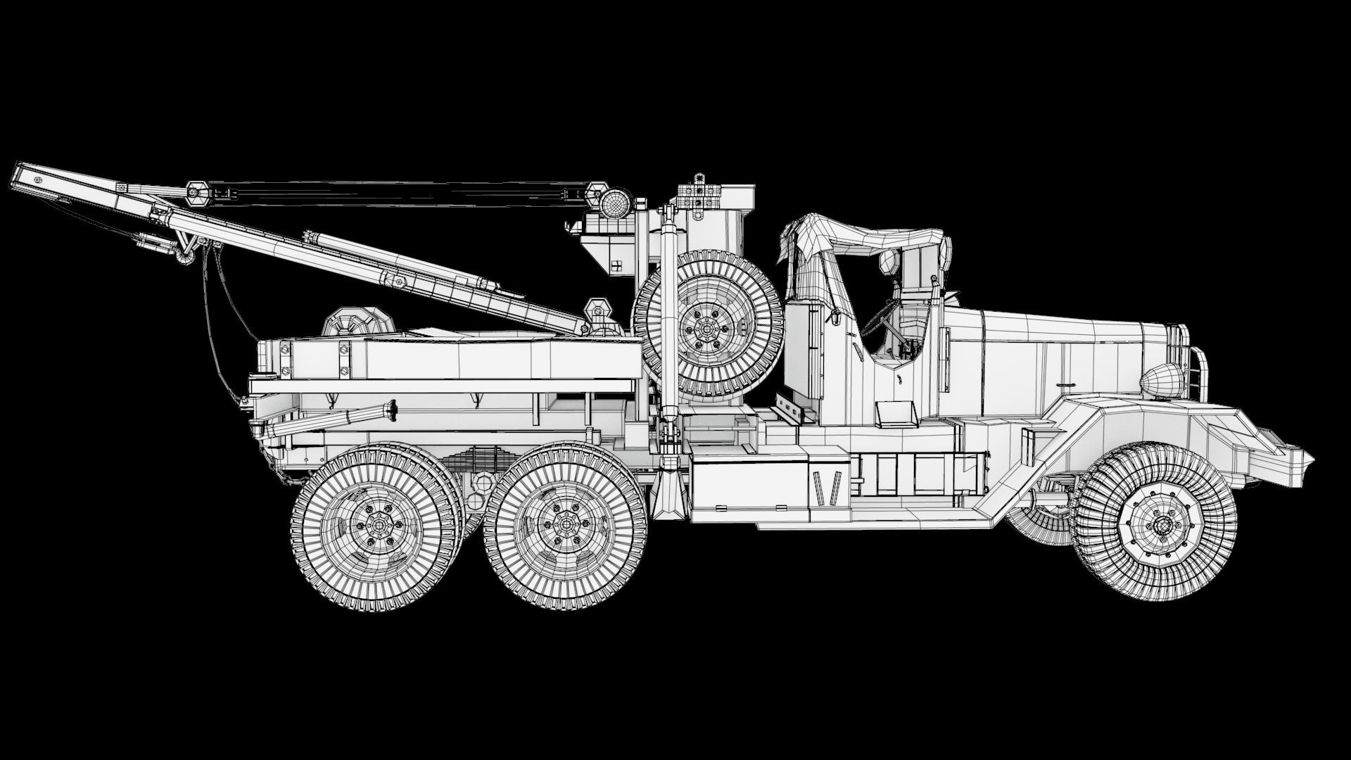 army ward diamond t 3d model