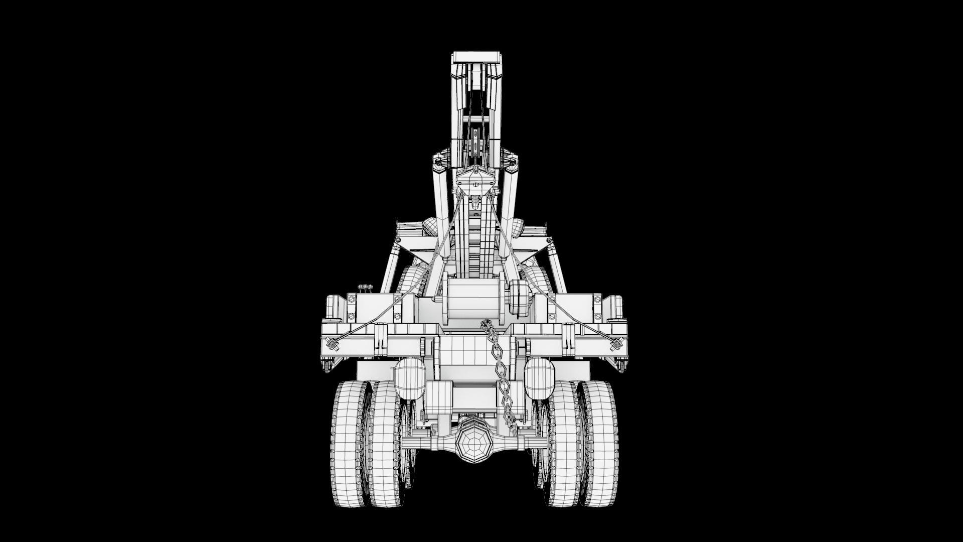 army ward diamond t 3d model