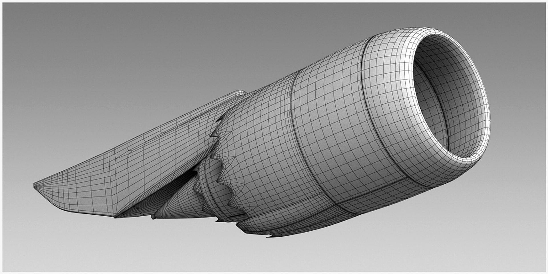 3D Boeing 747-8 Engine - TurboSquid 1464252