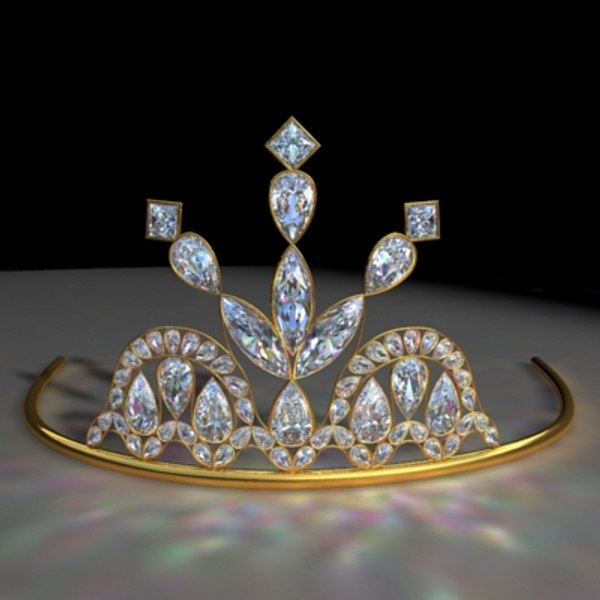 modelo 3d tiara - TurboSquid 357582