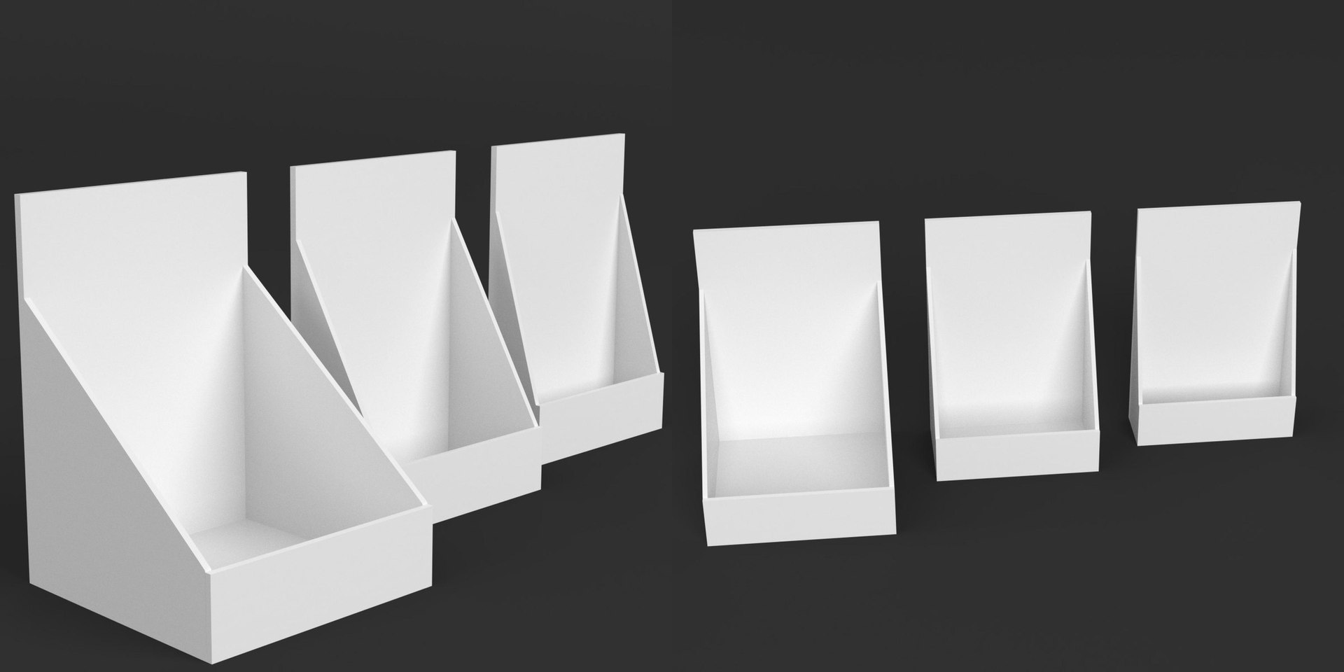 Table Display Mockups Model - TurboSquid 1486963