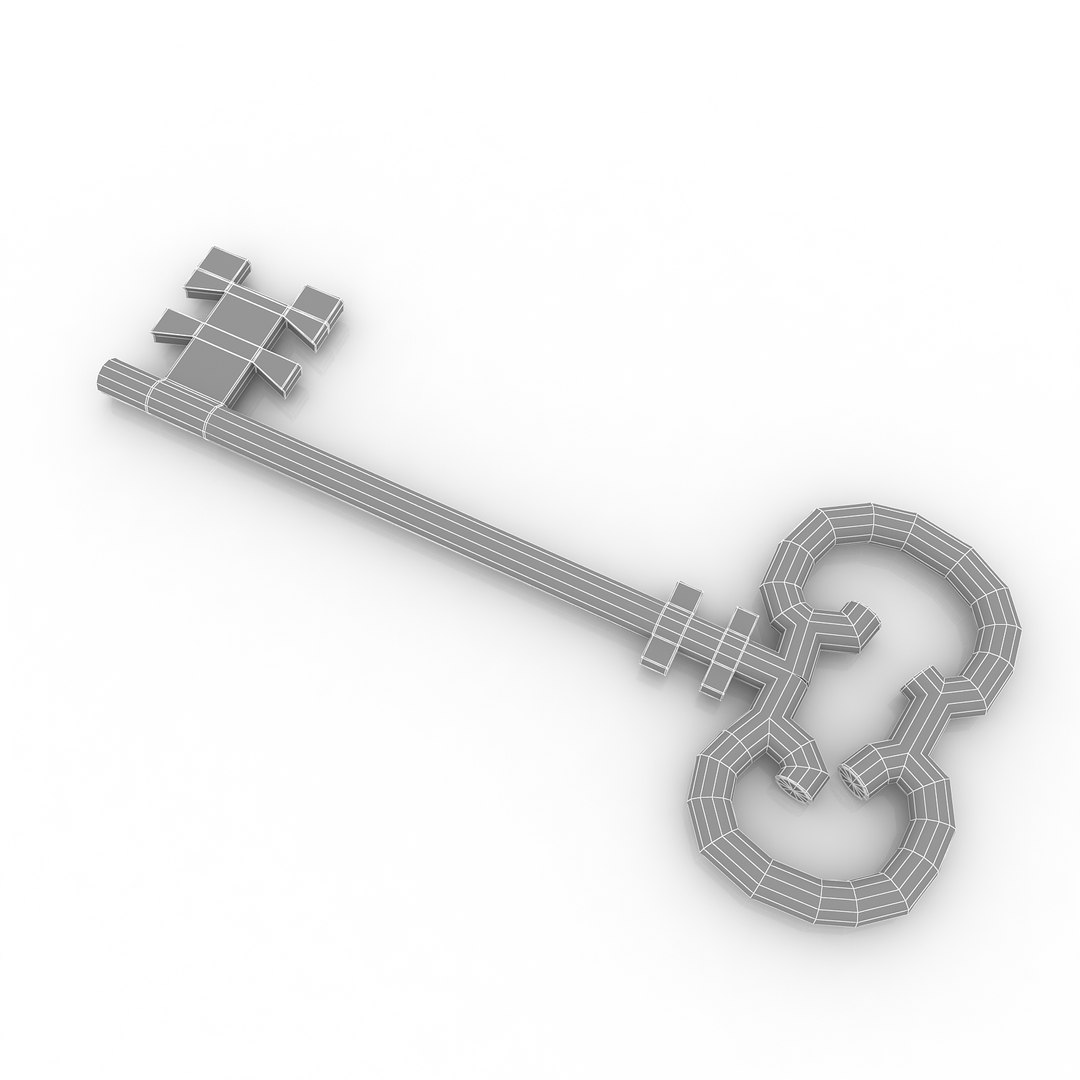 3d model key