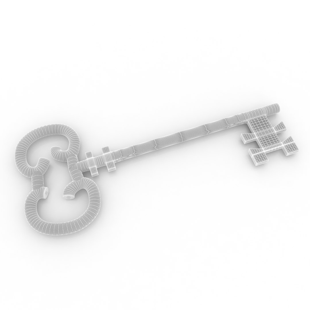 3d model key
