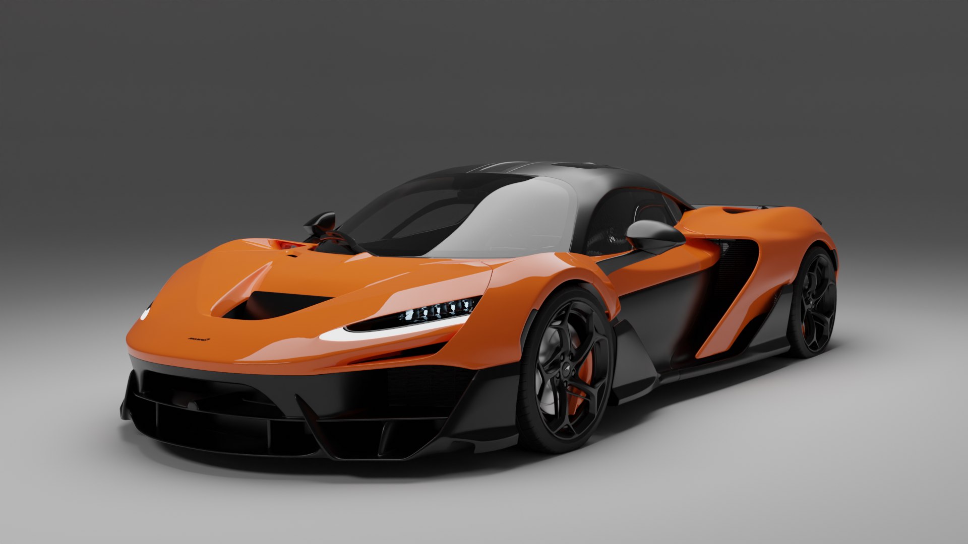 3D MCLAREN W1 2025 ORANGE Model - TurboSquid 2353150