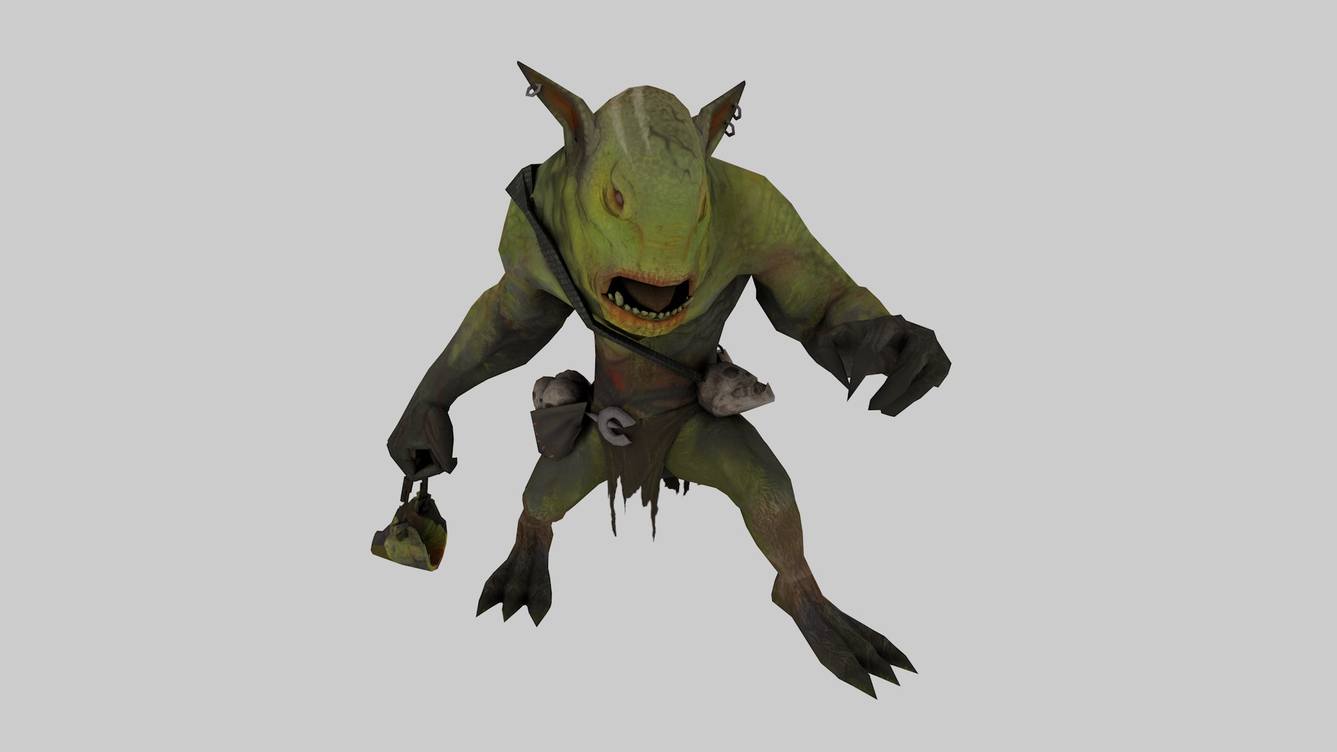 Enemies Monsters 3D Model - TurboSquid 2374043