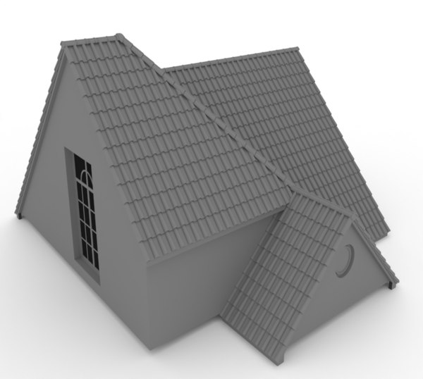 Realistic Roof Shingles 12 model - TurboSquid 1762173