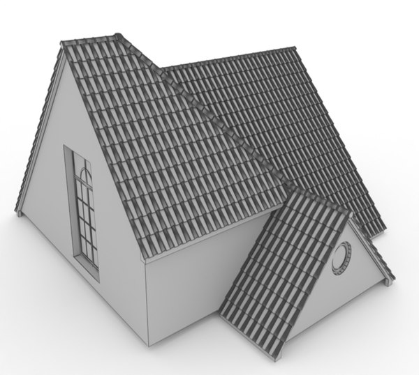 Realistic Roof Shingles 12 model - TurboSquid 1762173