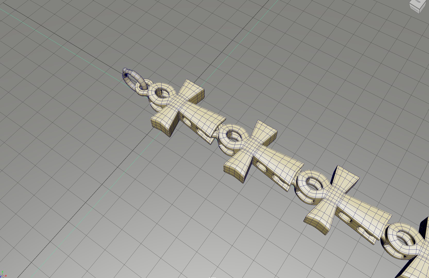 3D 8MM Cross Bracelet 3D Model 3D Print Model - TurboSquid 2407308