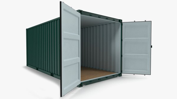 Lockheed C 130 Hercules US Military Transport with 20 ft Container 3D ...