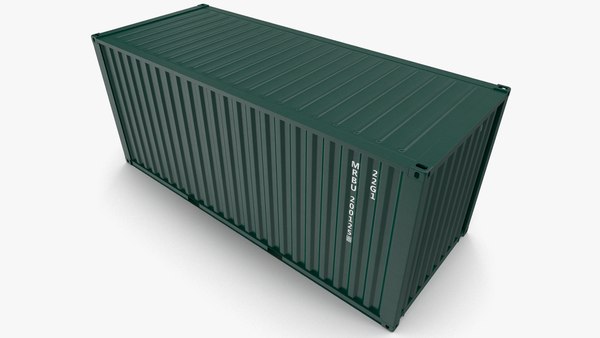 Lockheed C 130 Hercules US Military Transport with 20 ft Container 3D ...