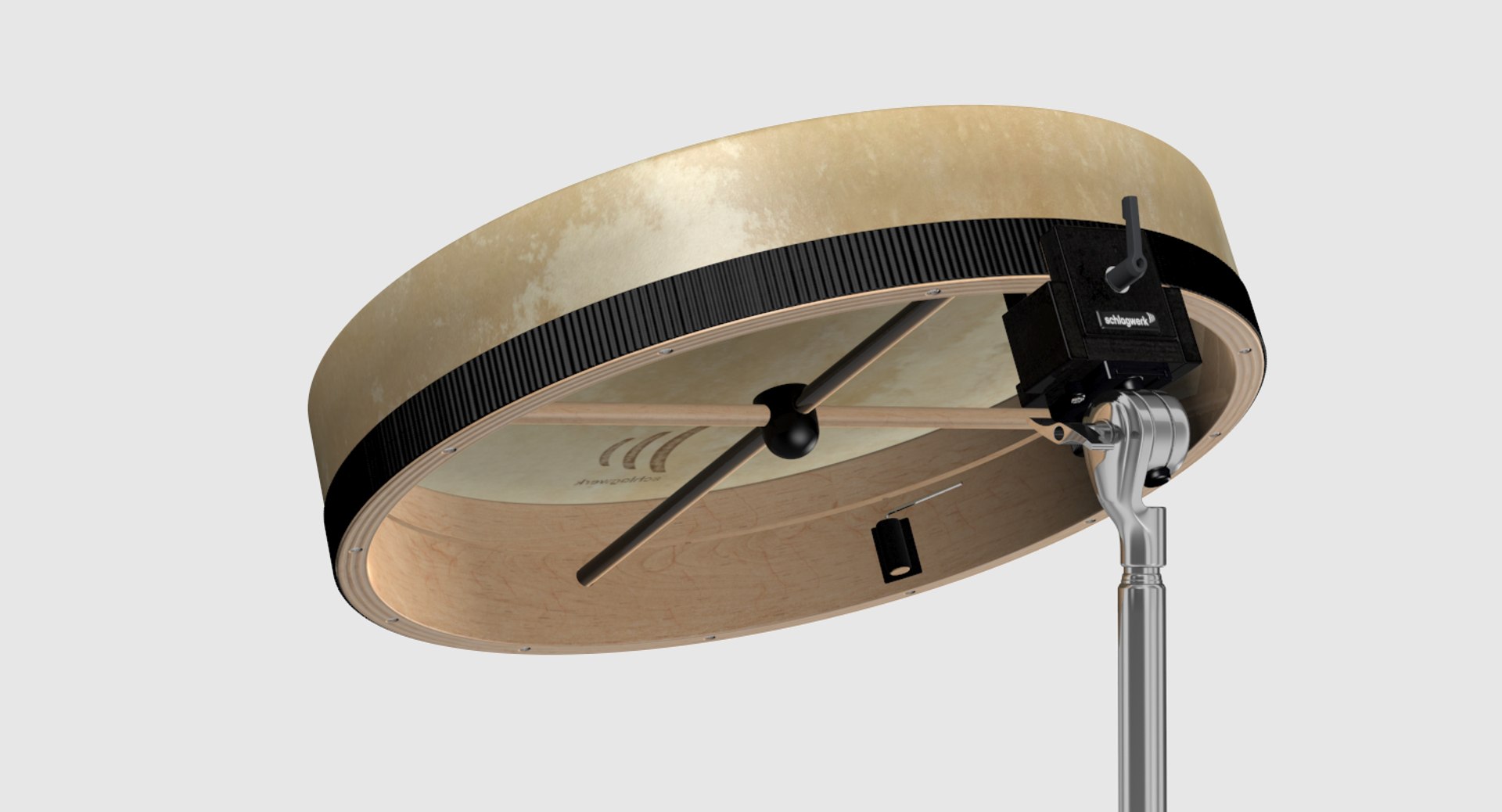 Schlagwerk Frame Drum Stand Model - TurboSquid 1367550