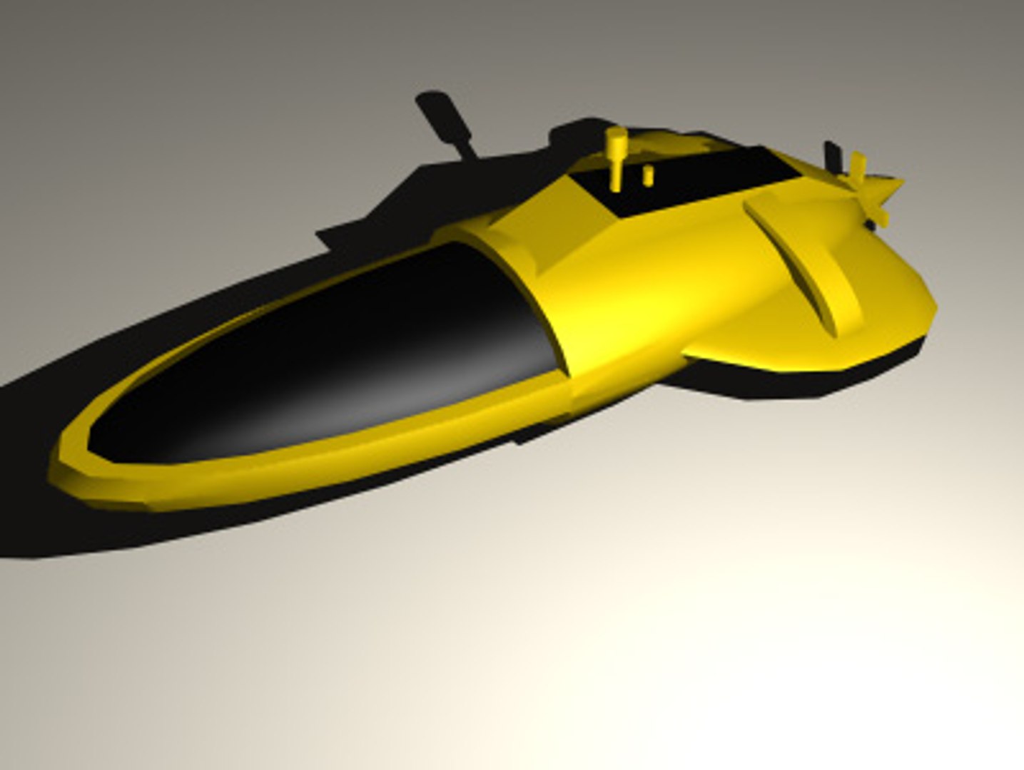 sub minisub 3d model
