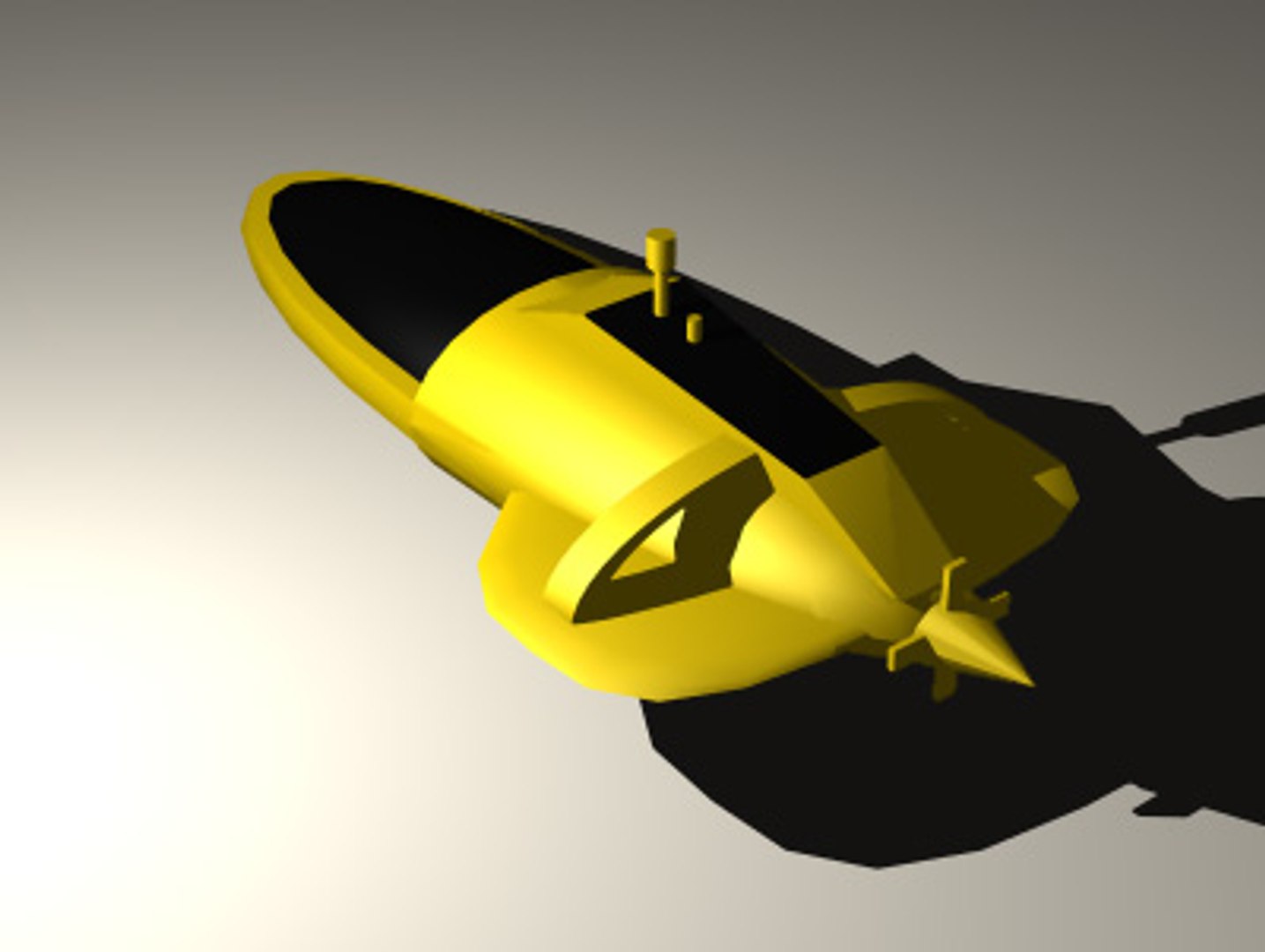 sub minisub 3d model