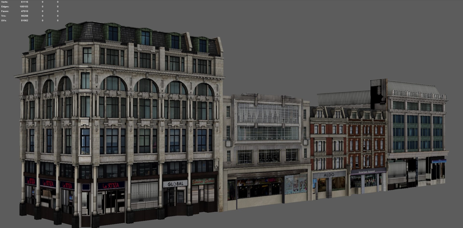 3D Buildings London - TurboSquid 1285396