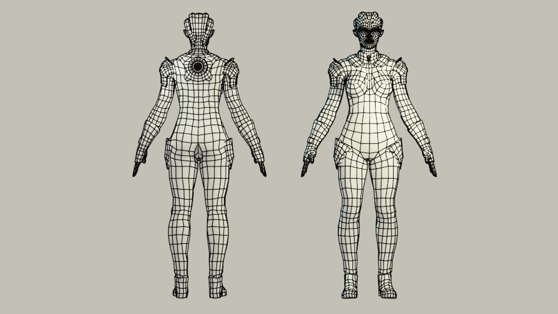 3D Female Alien - TurboSquid 1272246