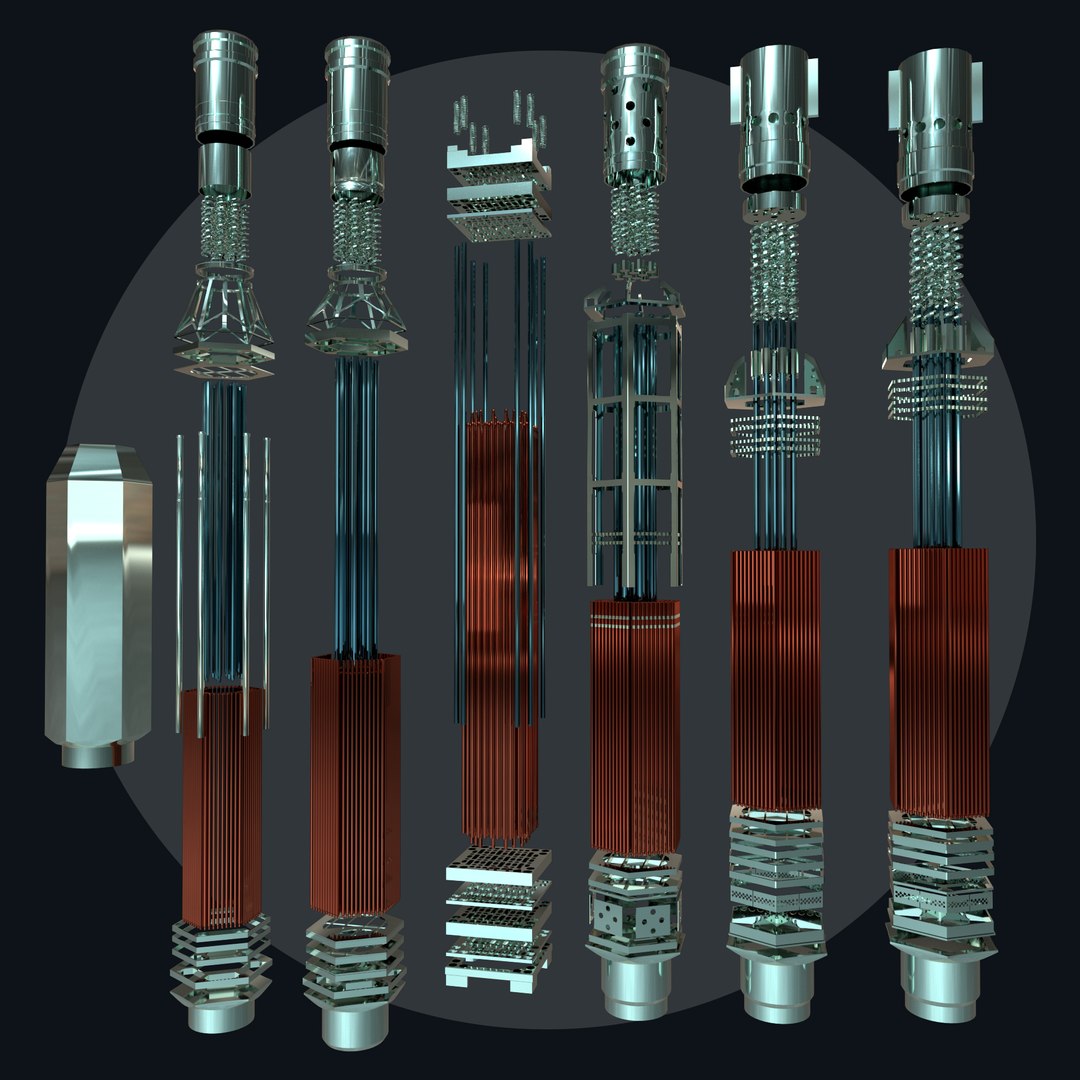 Fuel Assembly 3D Model - TurboSquid 1330376