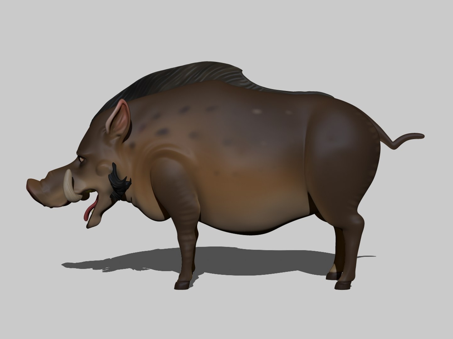 Stylized Wild Boar 3D - TurboSquid 1592171