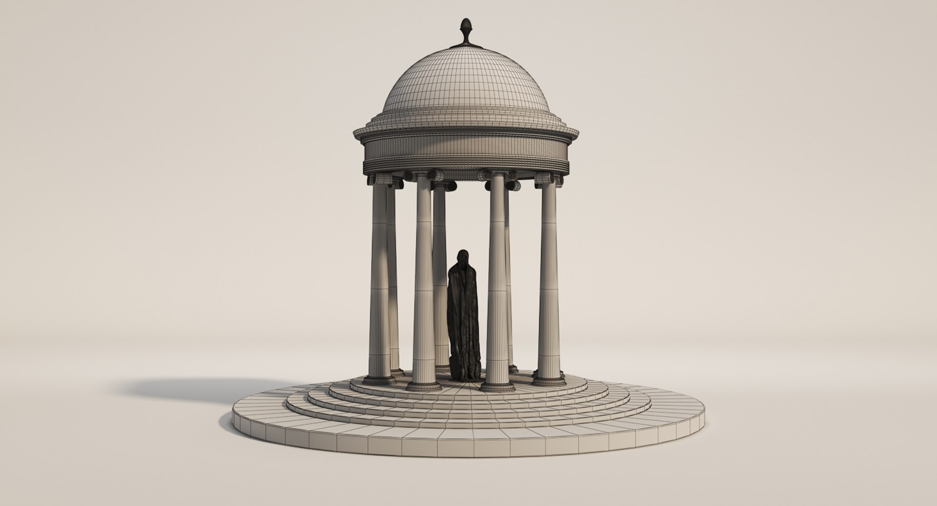 Temple 3D - TurboSquid 1396398