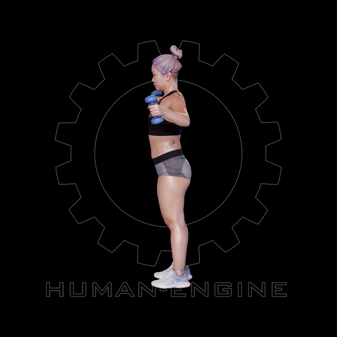 Female Scan - Violet 39 3D Model - TurboSquid 2058520