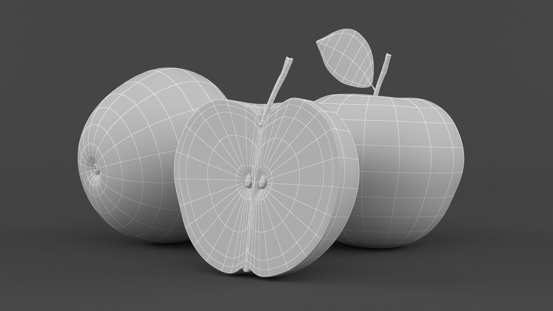 Apple Fruit model - TurboSquid 1980475