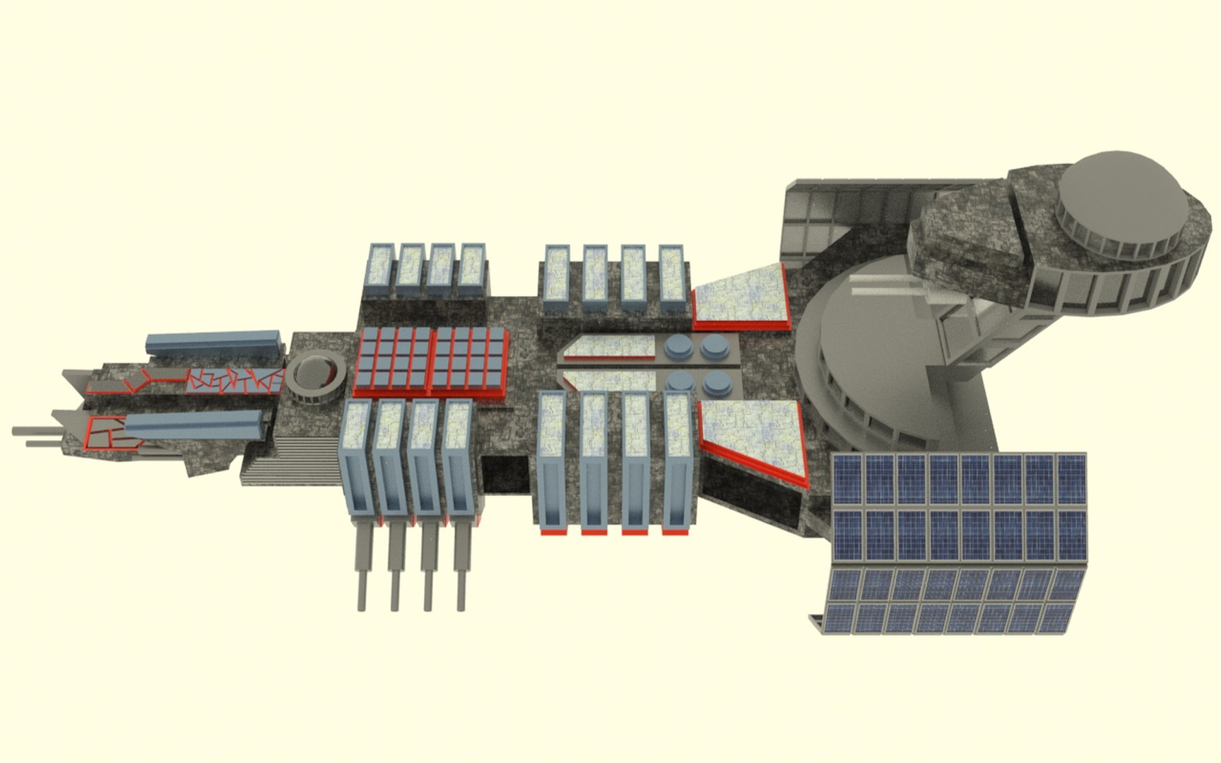3D model Mig - T Spaceship - TurboSquid 1811622