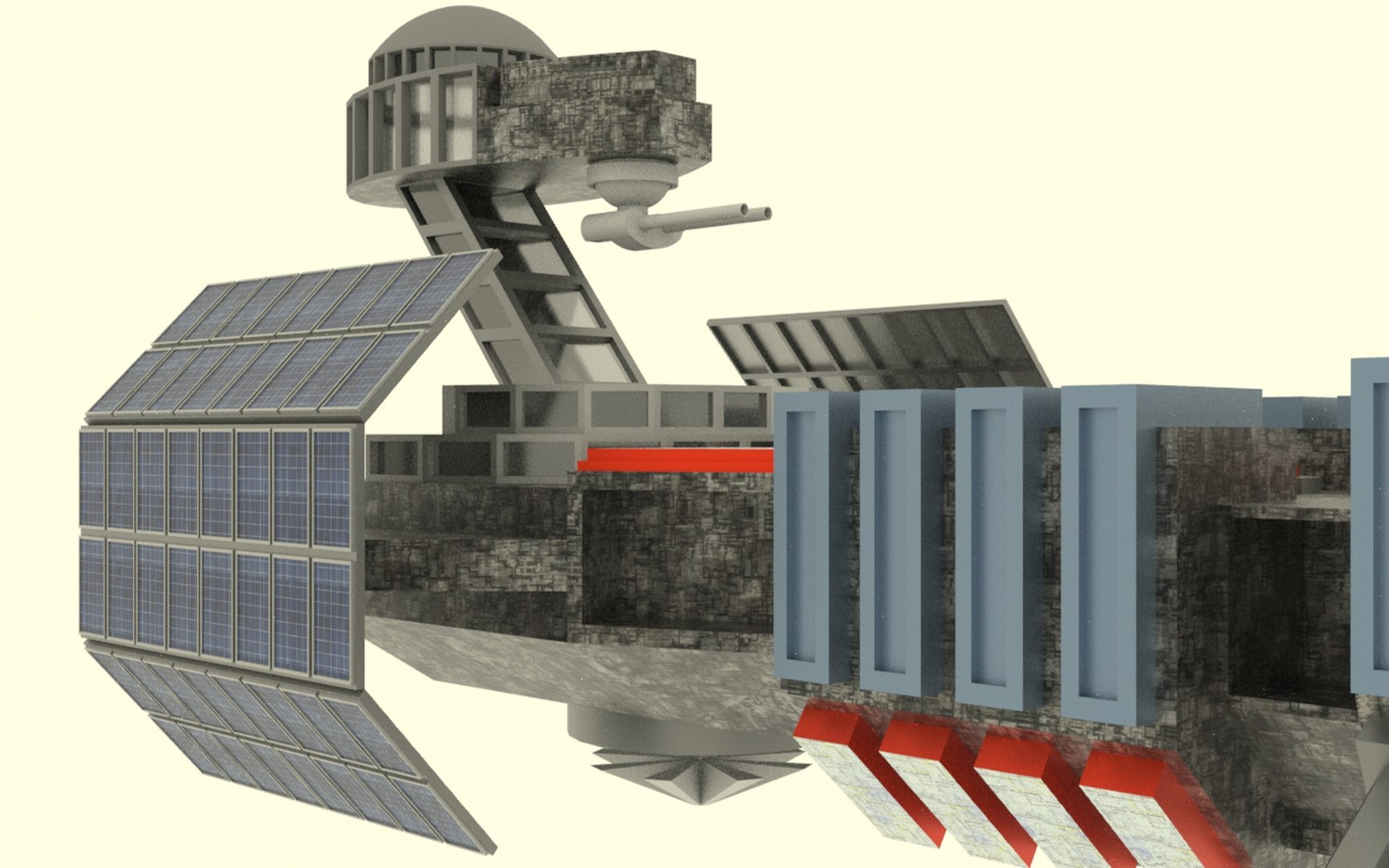 3D model Mig - T Spaceship - TurboSquid 1811622