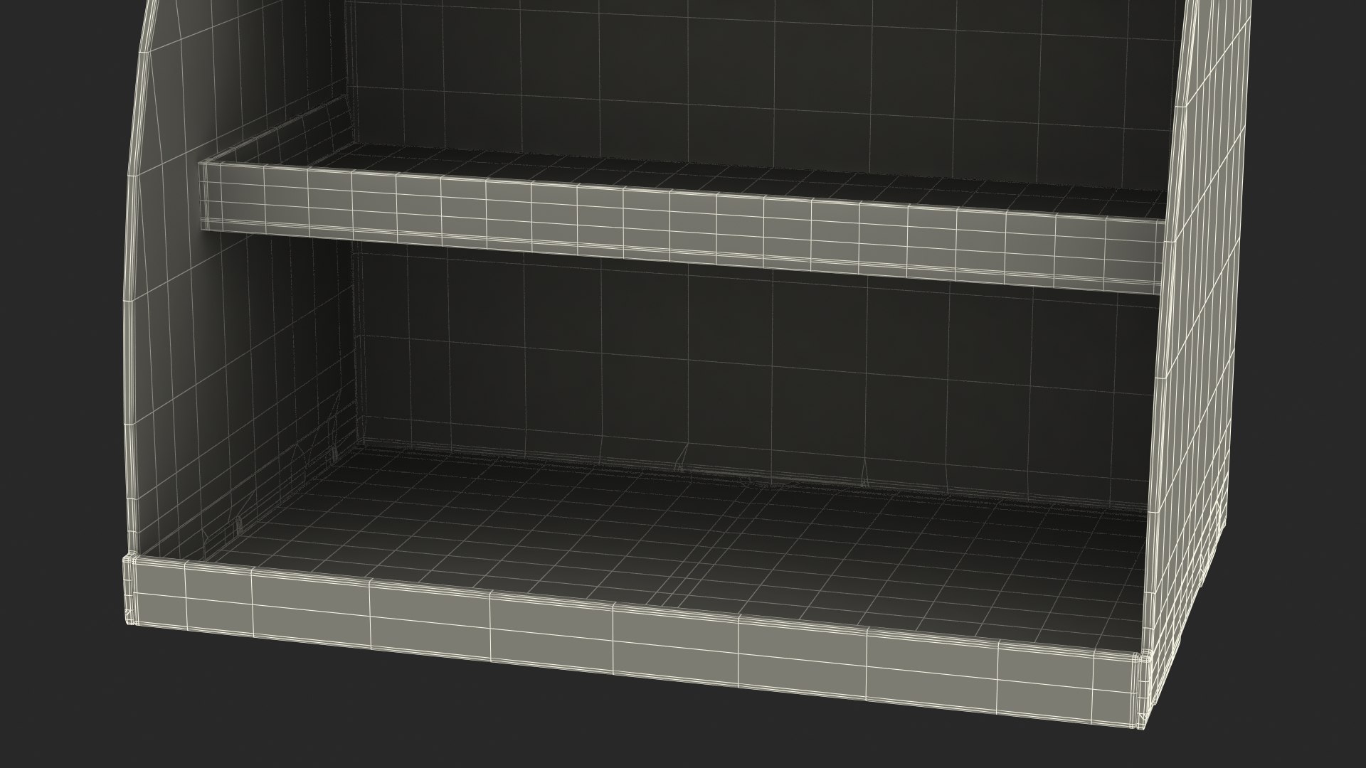 3D model Cardboard Counter Top Display White - TurboSquid 2133639