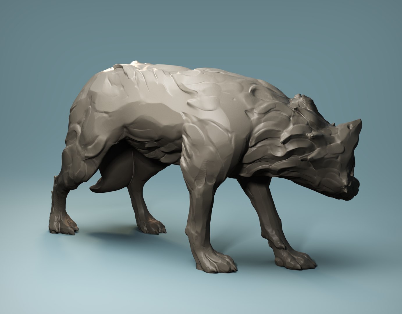 Wolf Rhythm 3D Model - TurboSquid 2343950