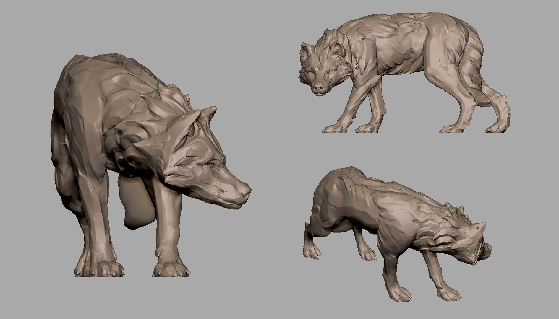 Wolf Rhythm 3D Model - TurboSquid 2343950