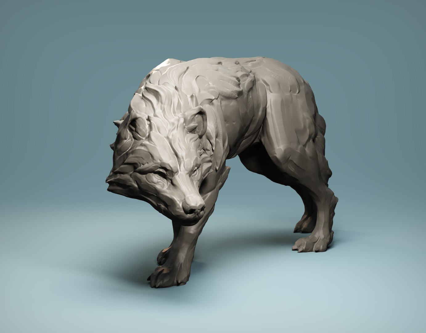 Wolf Rhythm 3D Model - TurboSquid 2343950