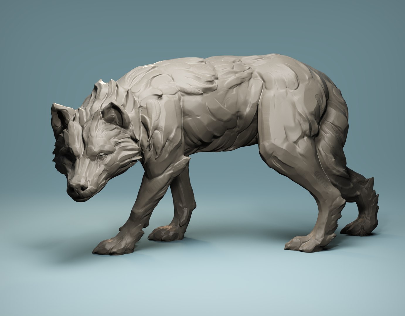 Wolf Rhythm 3D Model - TurboSquid 2343950
