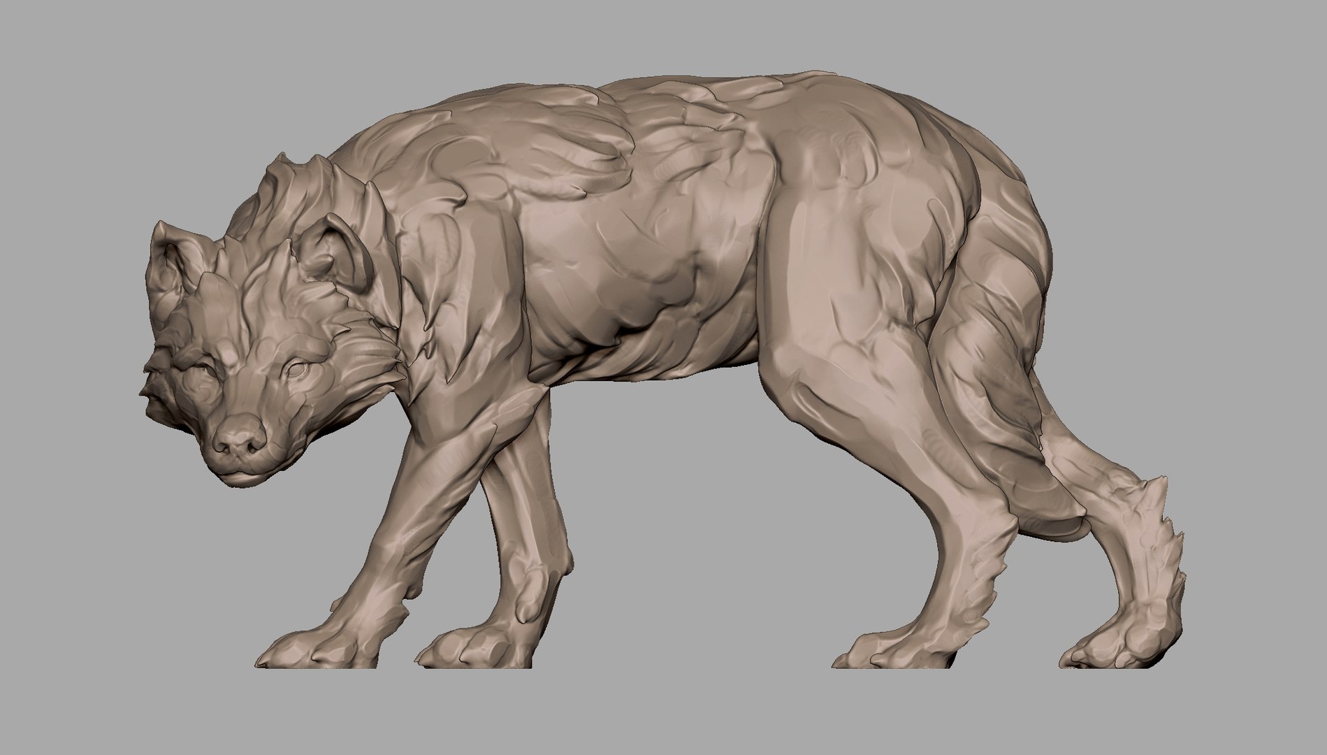 Wolf Rhythm 3D Model - TurboSquid 2343950
