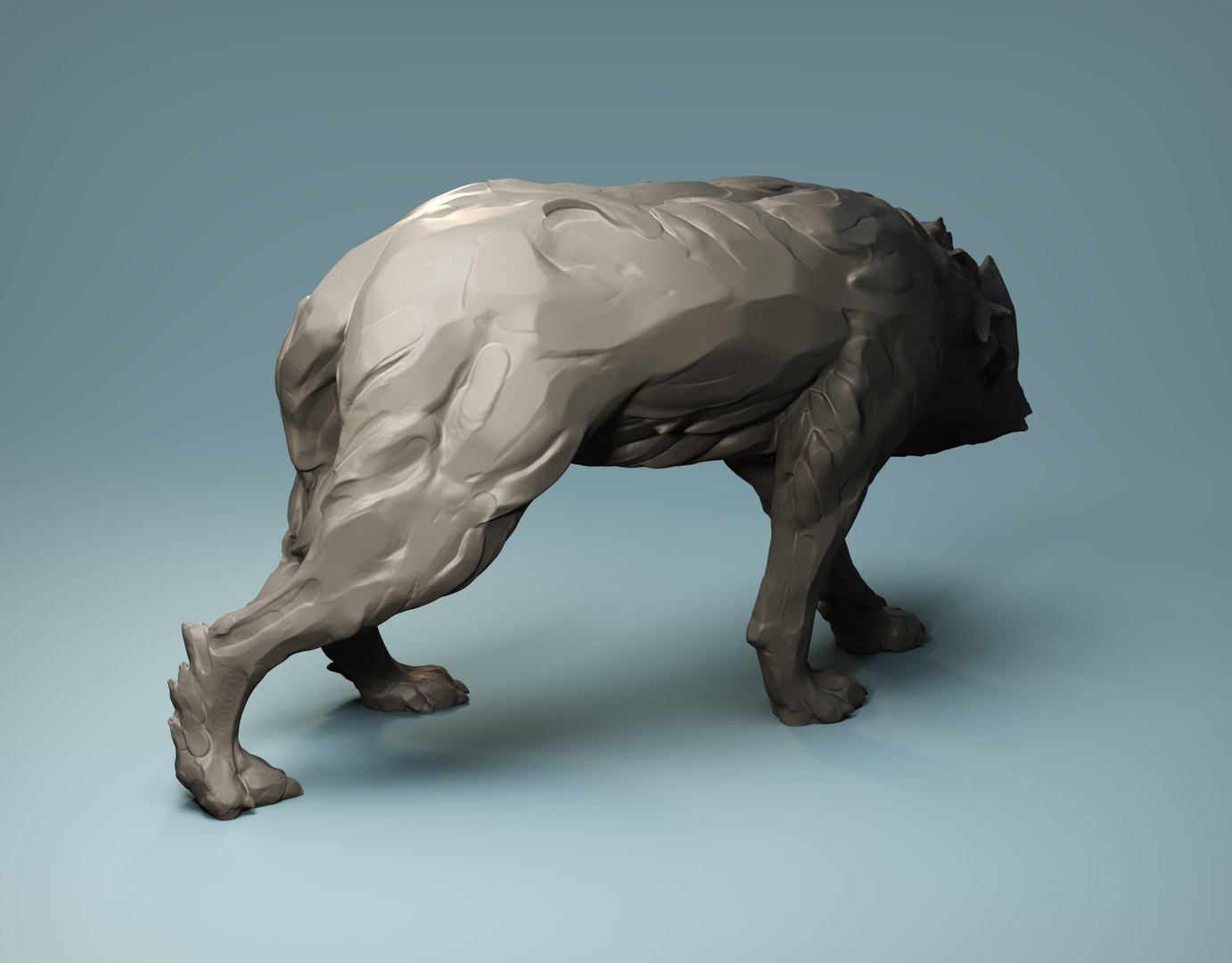 Wolf Rhythm 3D Model - TurboSquid 2343950