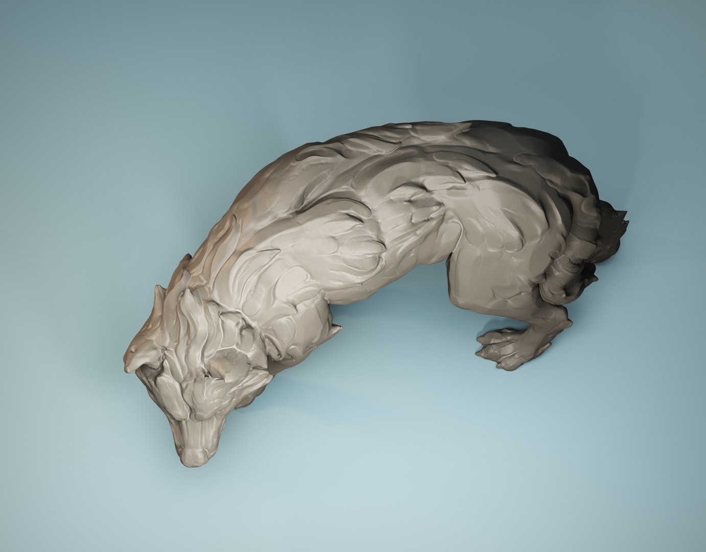 Wolf Rhythm 3D Model - TurboSquid 2343950