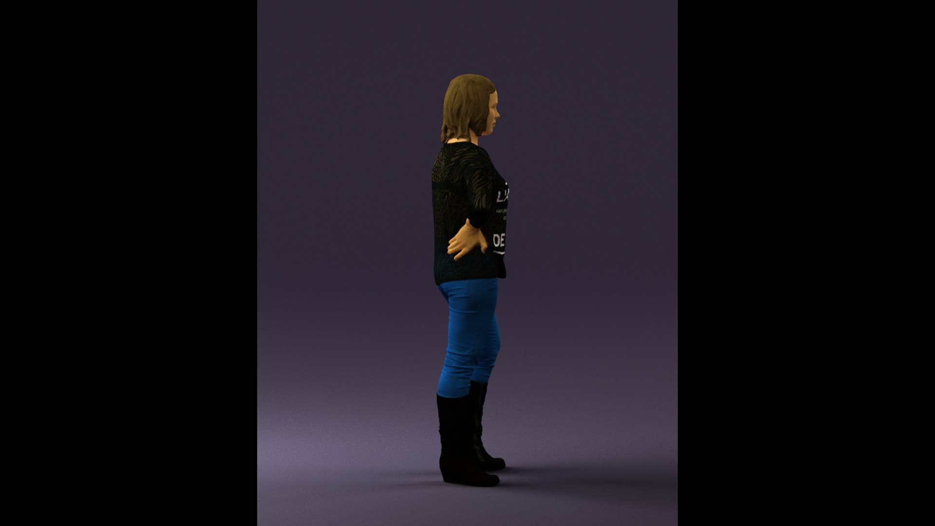 Scanned Realistic Human 3D Model - TurboSquid 1702308