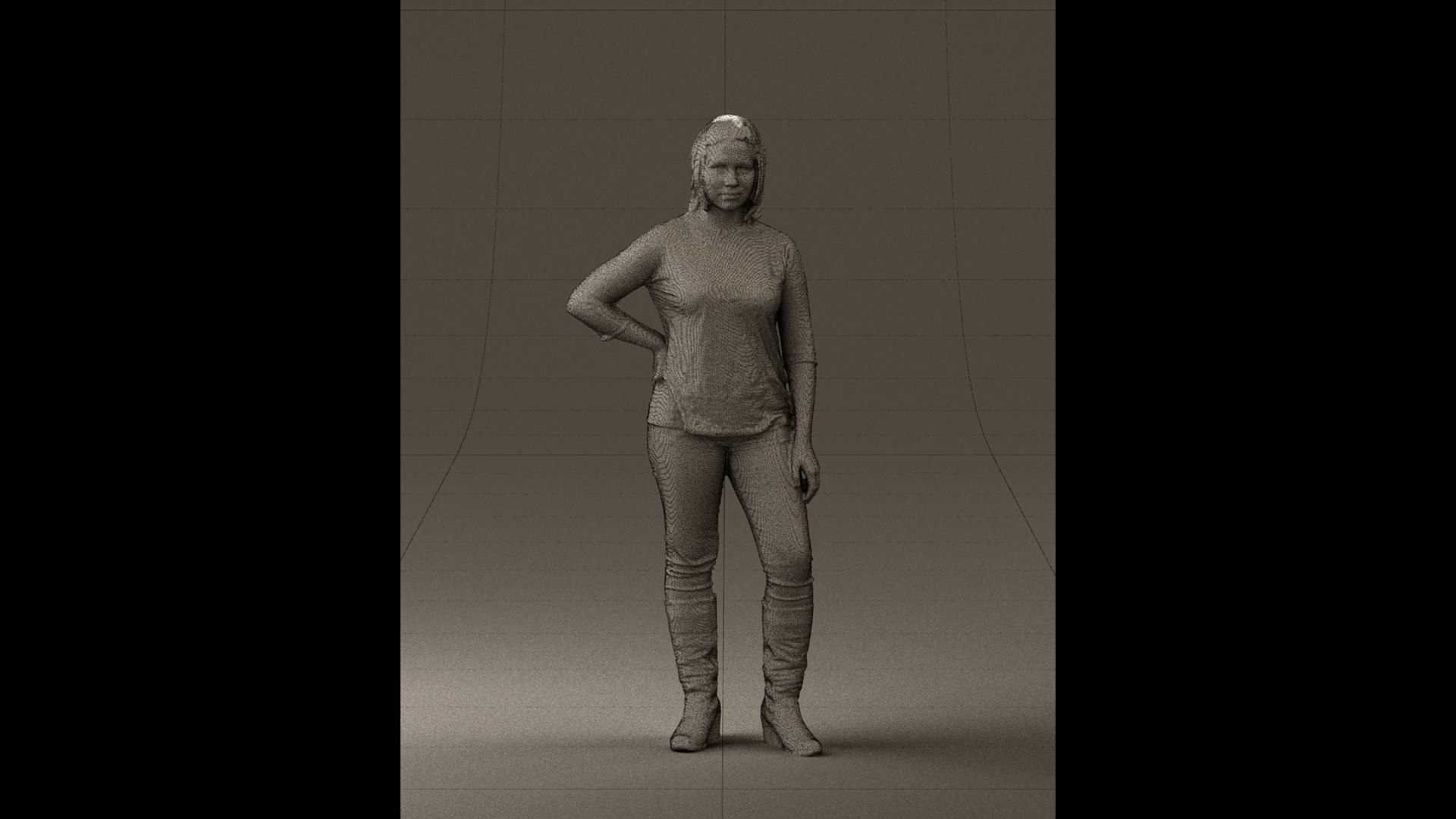 Scanned Realistic Human 3D Model - TurboSquid 1702308