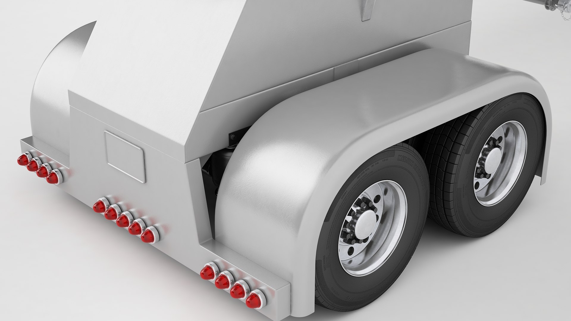 3D Model Fuel Tank Trailer 03 - TurboSquid 2182672