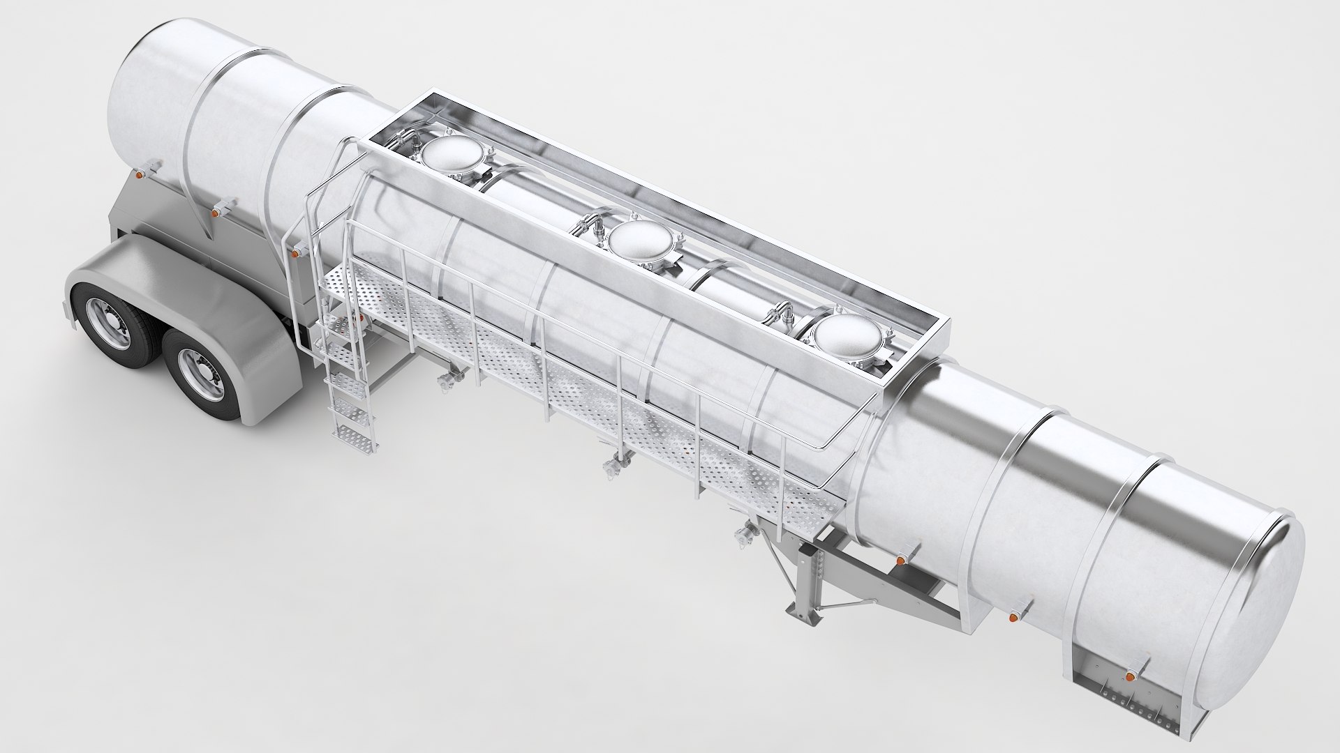 3D Model Fuel Tank Trailer 03 - TurboSquid 2182672