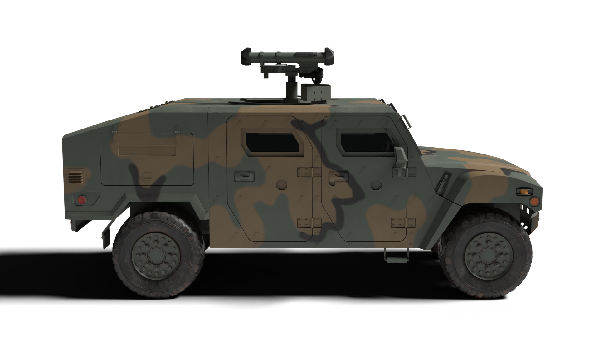 3D Model Military Vehicle K-151 Hyungoong - TurboSquid 2330734