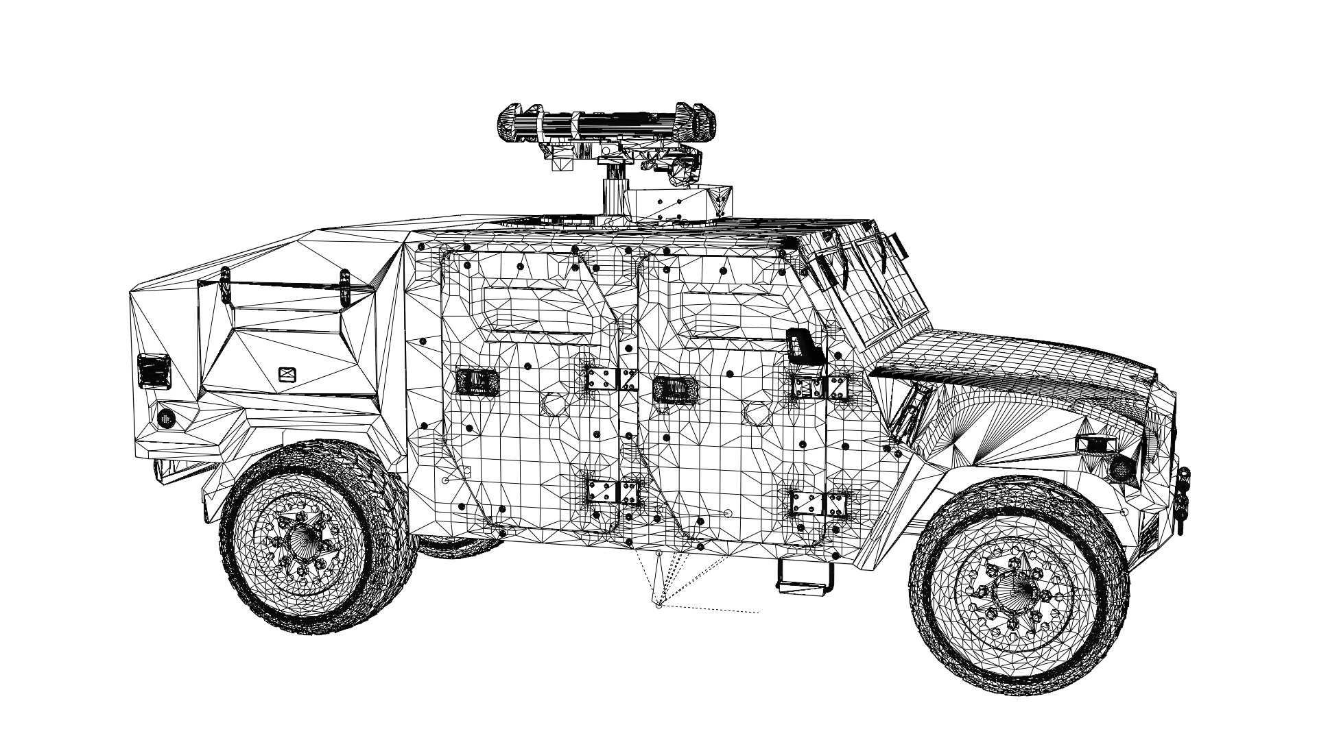 3D Model Military Vehicle K-151 Hyungoong - TurboSquid 2330734