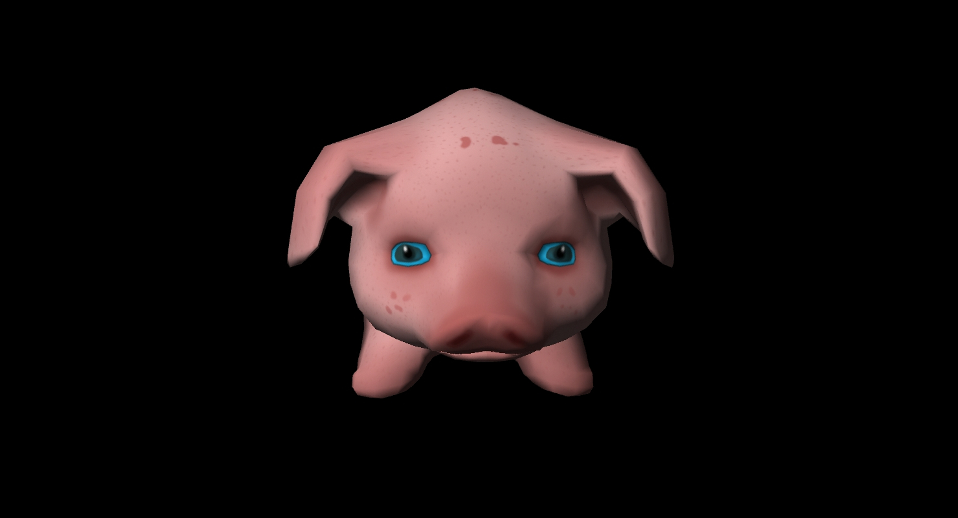 3d Model Piglet Animations Ready