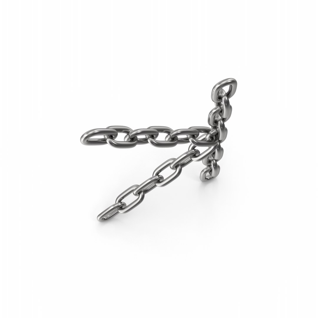 3D Chain Letter K - TurboSquid 2023118