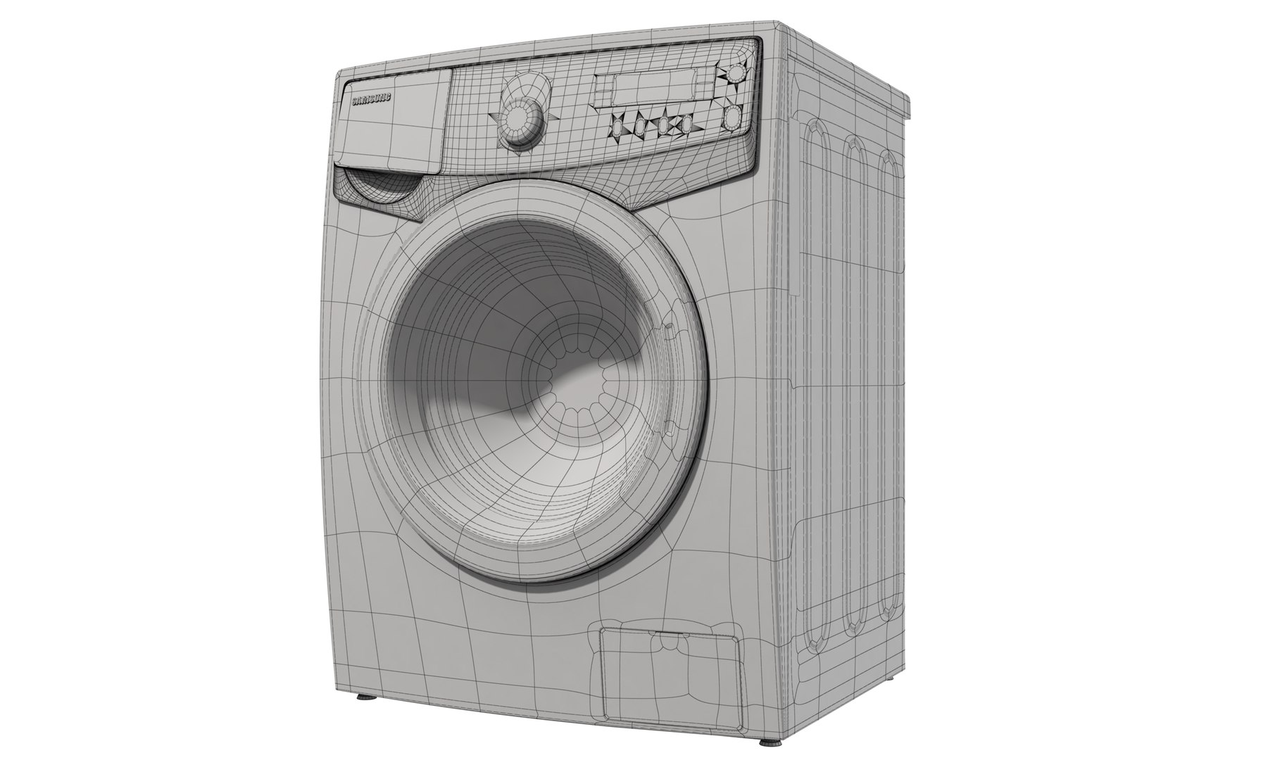 3D samsung washing machine - TurboSquid 1349390