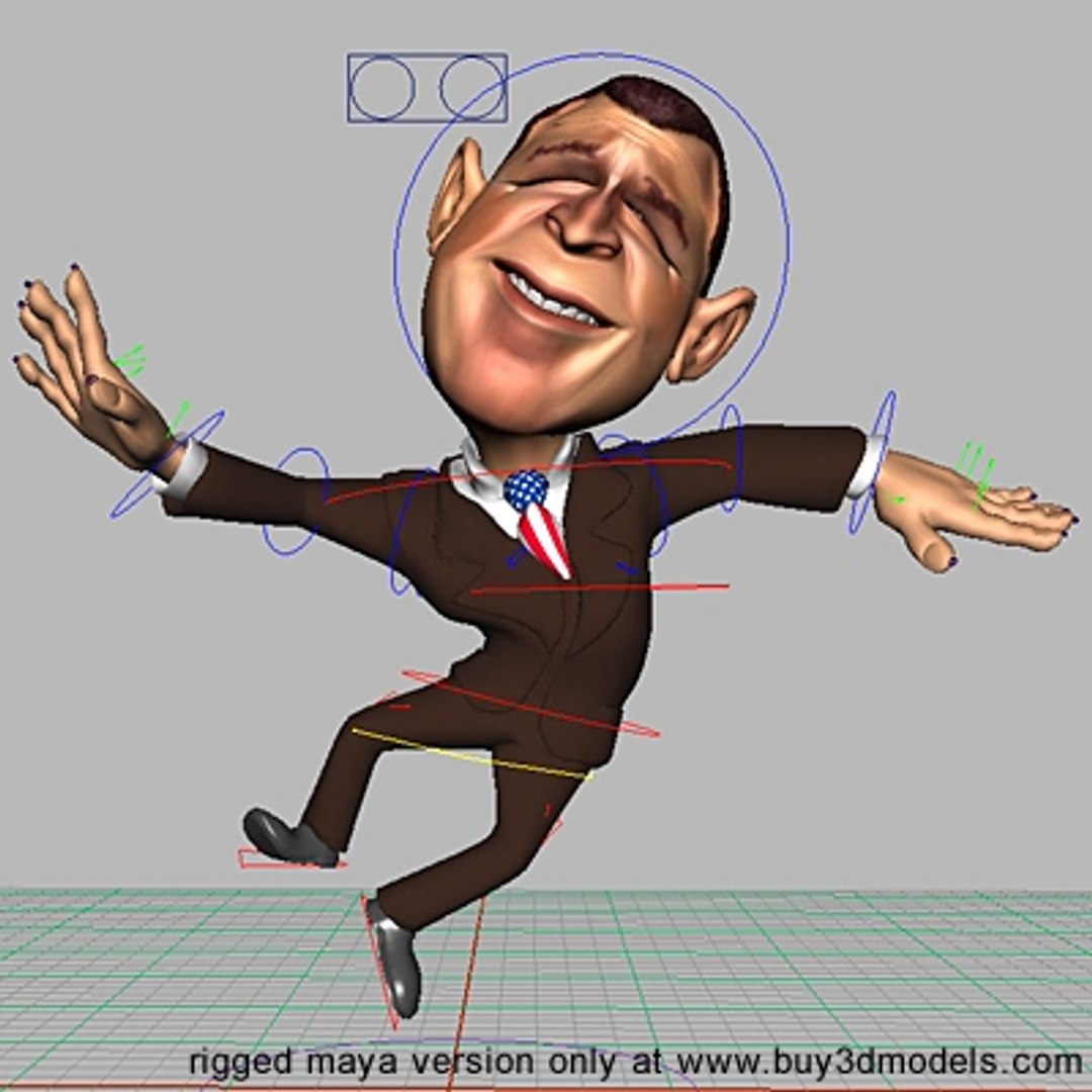 3d Model George Bush Jr