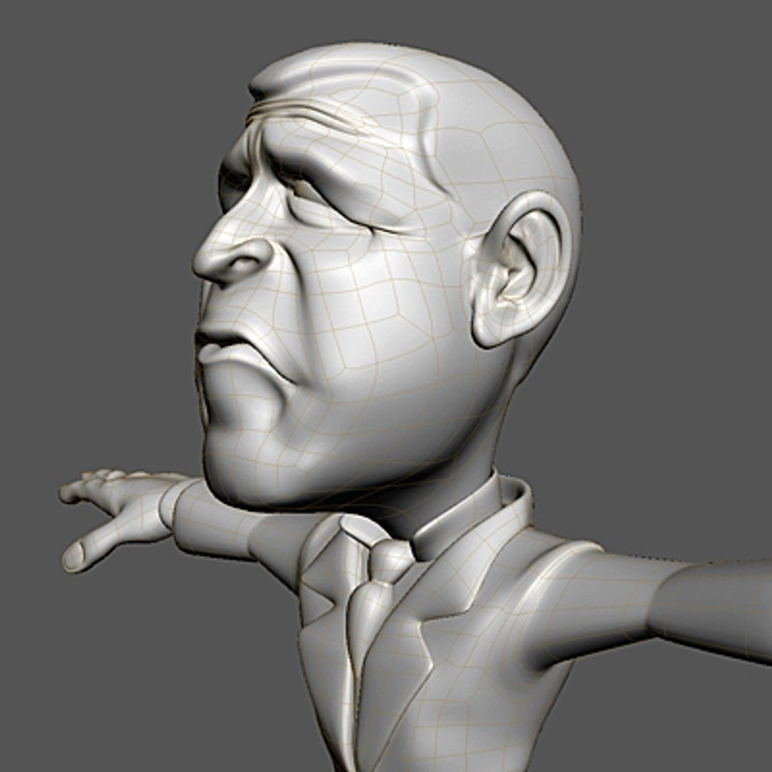 3d Model George Bush Jr