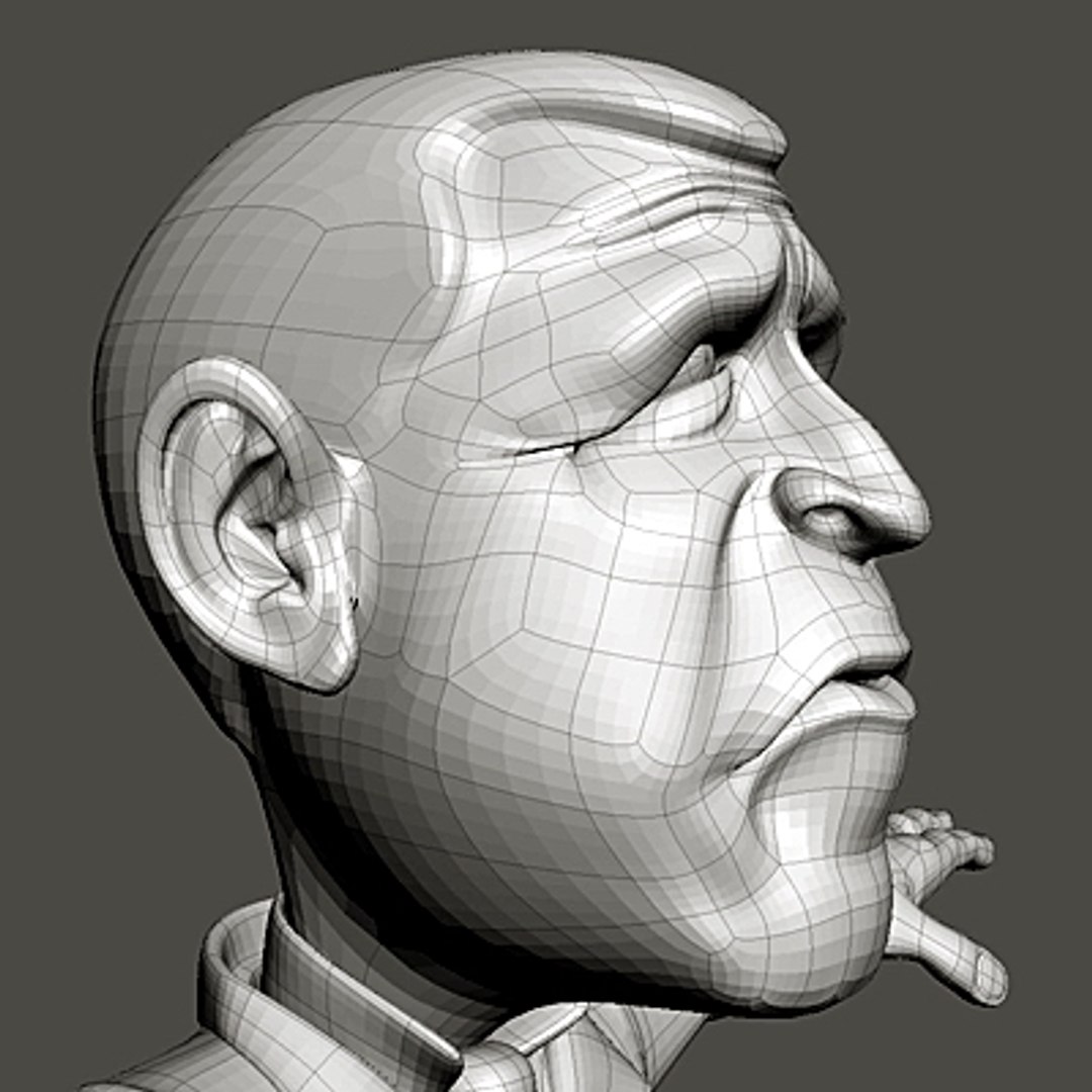 3d Model George Bush Jr