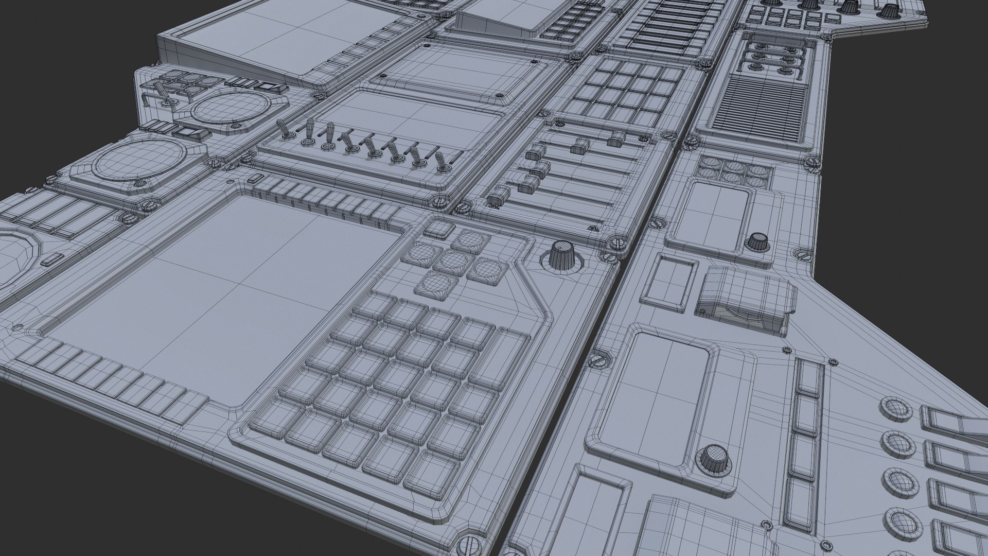 Control Panels 3D Model - TurboSquid 1440413