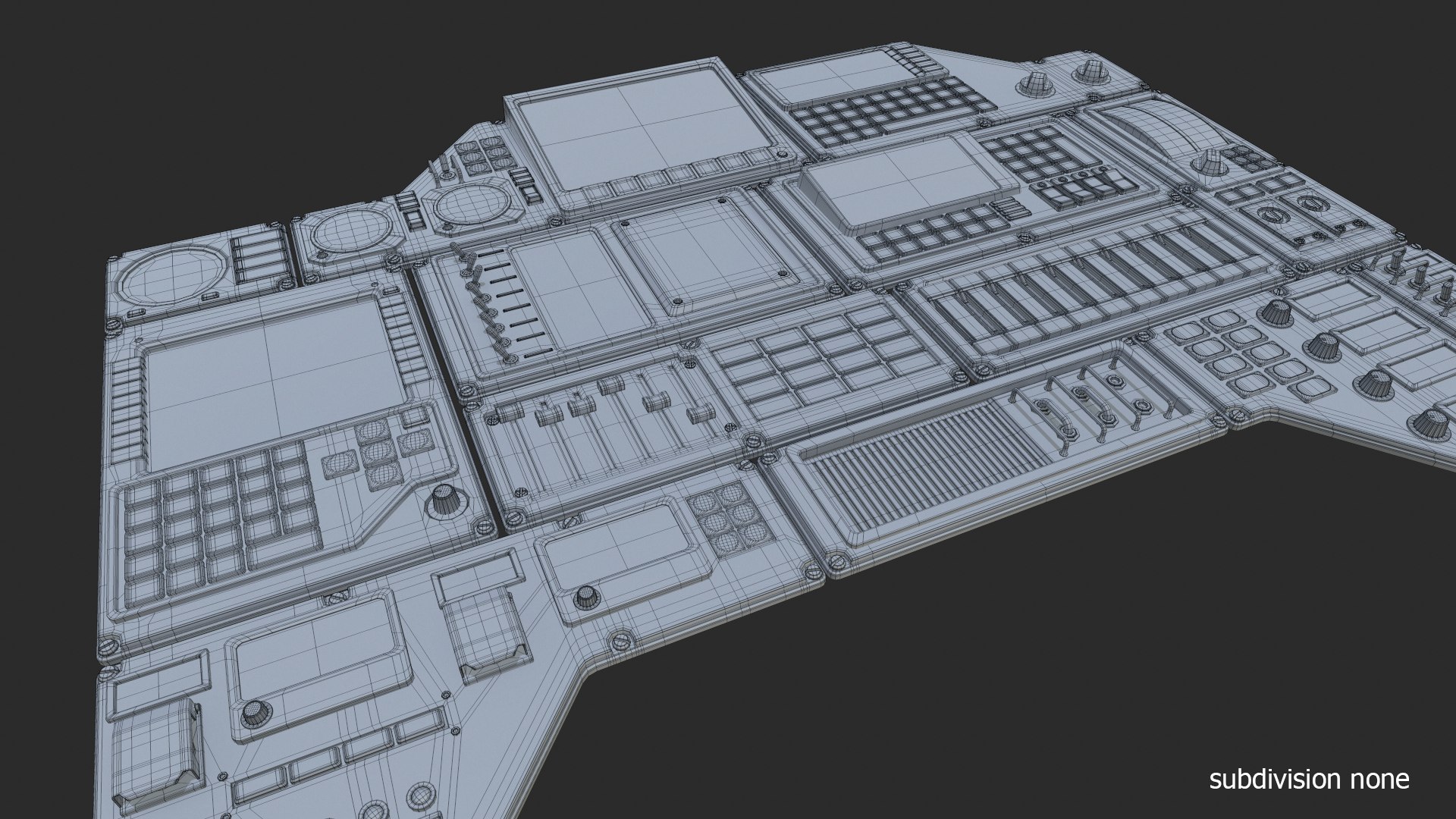 Control Panels 3D Model - TurboSquid 1440413