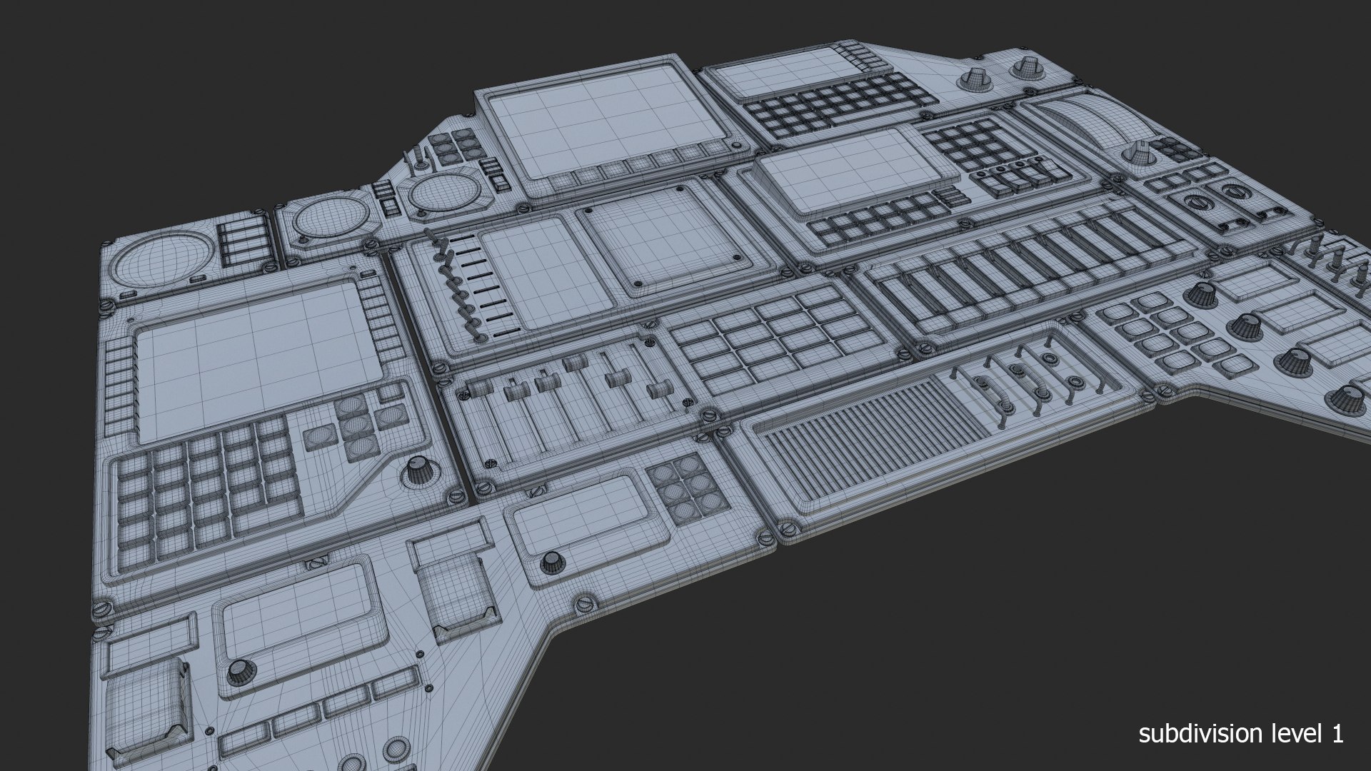 Control Panels 3D Model - TurboSquid 1440413