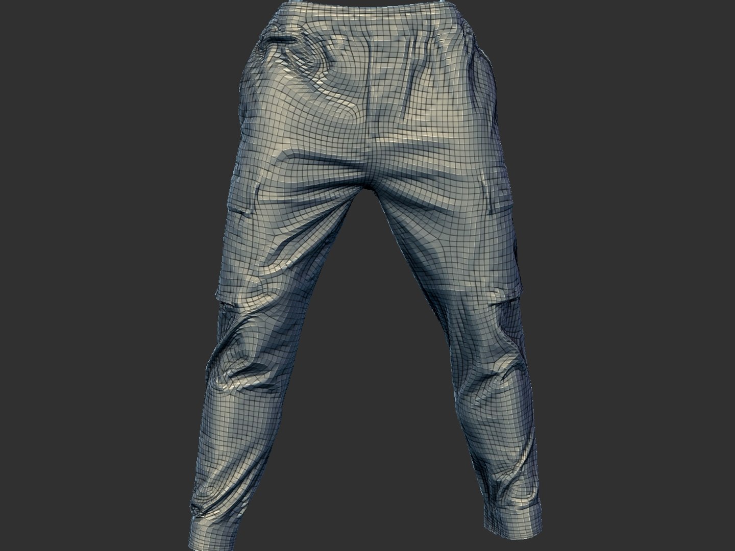 Fashionable Pants 3D Model - TurboSquid 1861720